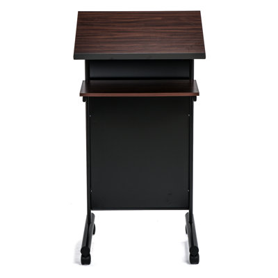Audio-Visual Direct Wheeled Tabletop Lectern & Reviews | Wayfair