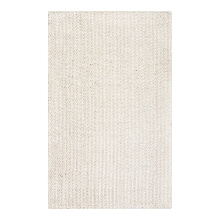 Dovecove Kerwin Handmade Flatweave Jute/Sisal Ivory Rug & Reviews | Wayfair