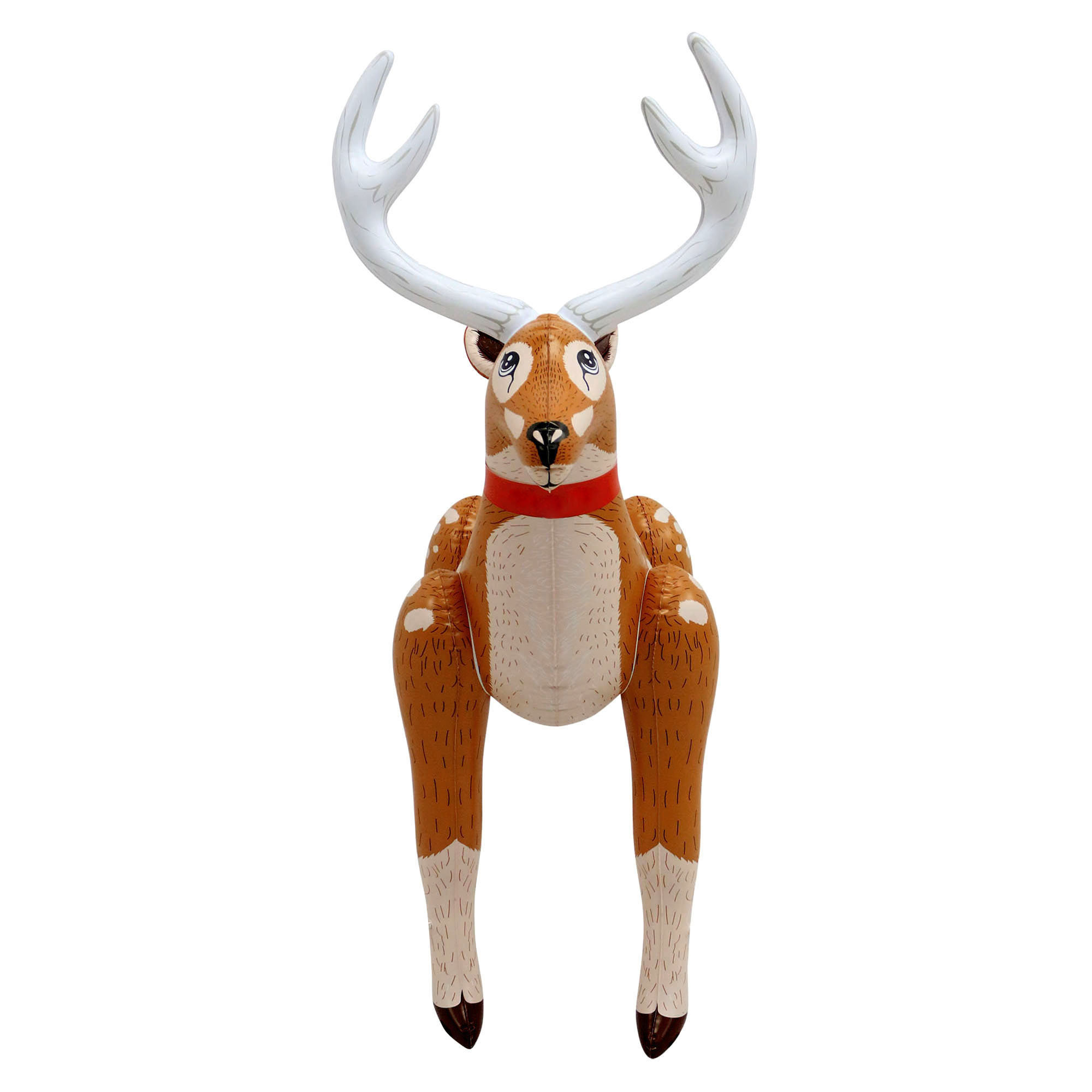 The Holiday Aisle® Christmas Reindeer Inflatable | Wayfair