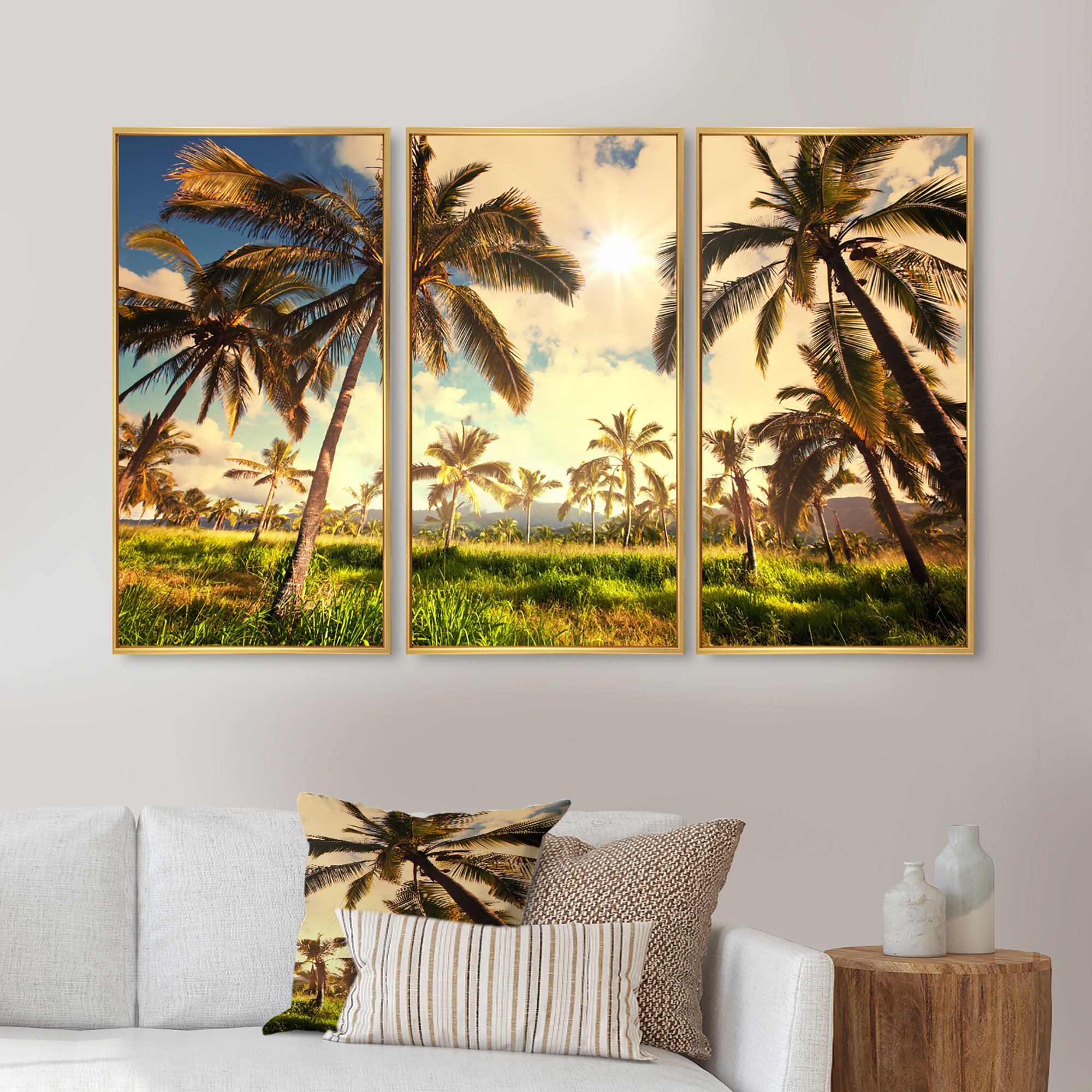 Bay Isle Home Beautiful Palm Plantation In Hawaii - 3 Piece Floater ...