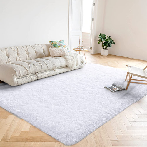 Mercer41 Shahen Performance White Rug & Reviews | Wayfair