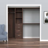 ClosetMaid SpaceCreations 64" W - 99" W Closet System Reach-In Sets ...