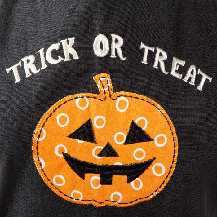 The Holiday Aisle® Boo! Kitchen Apron | Wayfair