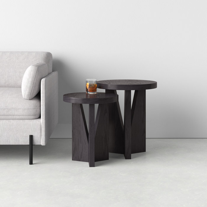 AllModern Bodiam Nesting End Table & Reviews | Wayfair