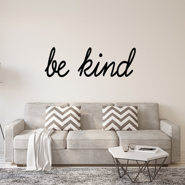 VWAQ Be Kind Positive Saying Wall Decal & Reviews | Wayfair