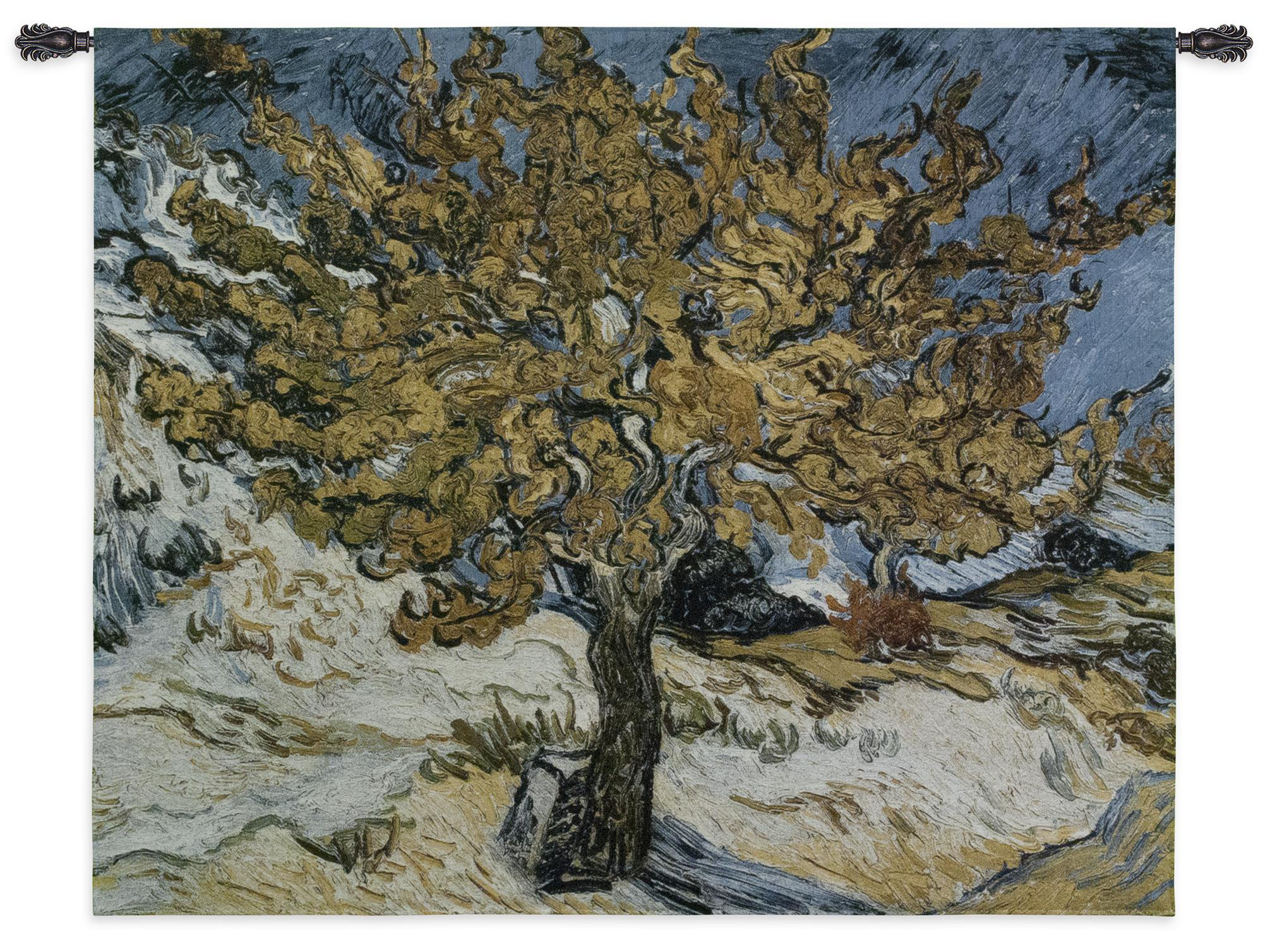 Fine Art Tapestries Floral The Mulberry Tree Tapestry | Wayfair
