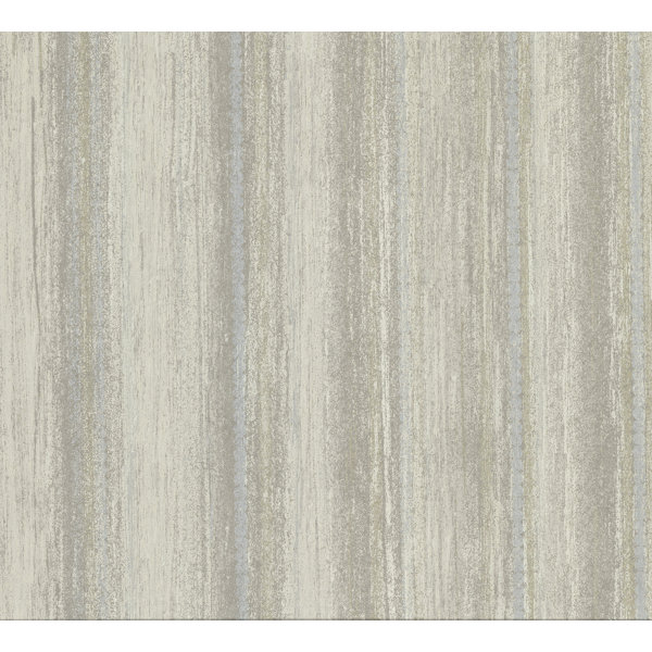 Charlton Home® Lasky Striped Wallpaper | Wayfair