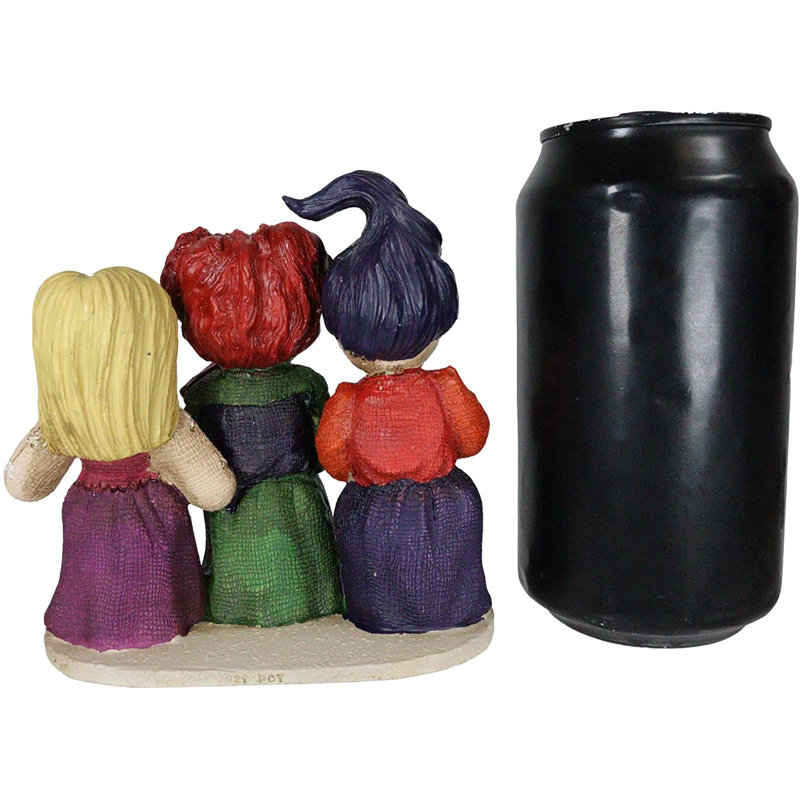 The Holiday Aisle® Becali Hocus Pocus Three Witches Figurine | Wayfair