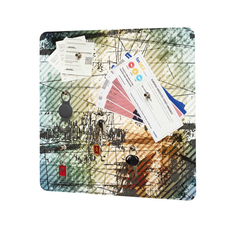 East Urban Home Magnetic Wall Mounted Photo Memo Board | Wayfair.co.uk