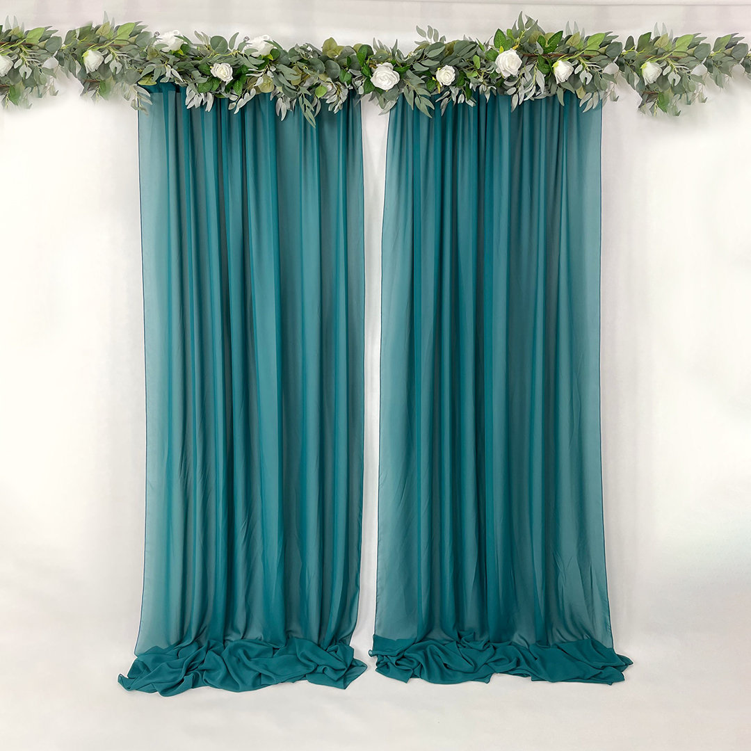 Koyal Wholesale Mauve Backdrop Wedding Curtains | Wayfair