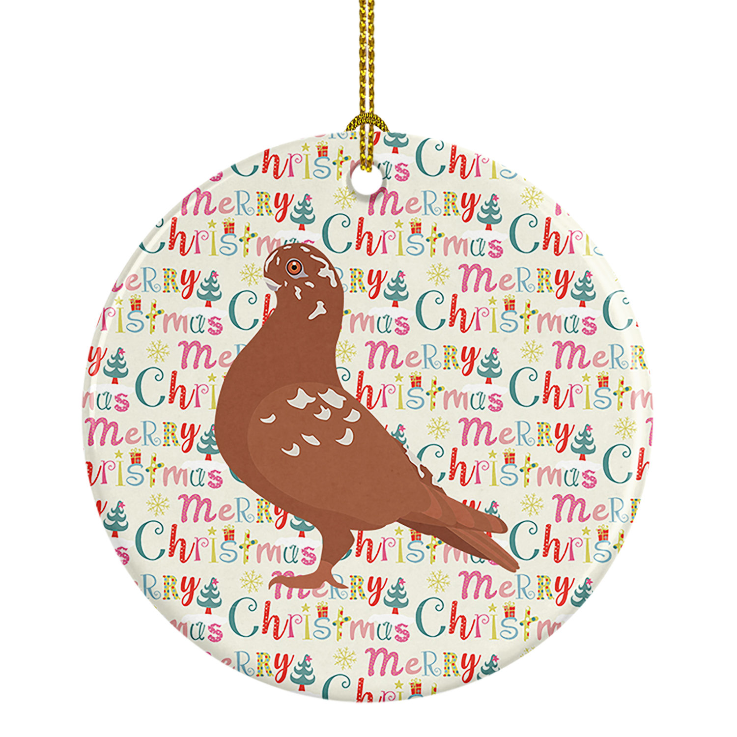 The Holiday Aisle® African Owl Pigeon Hanging Figurine Ornament | Wayfair