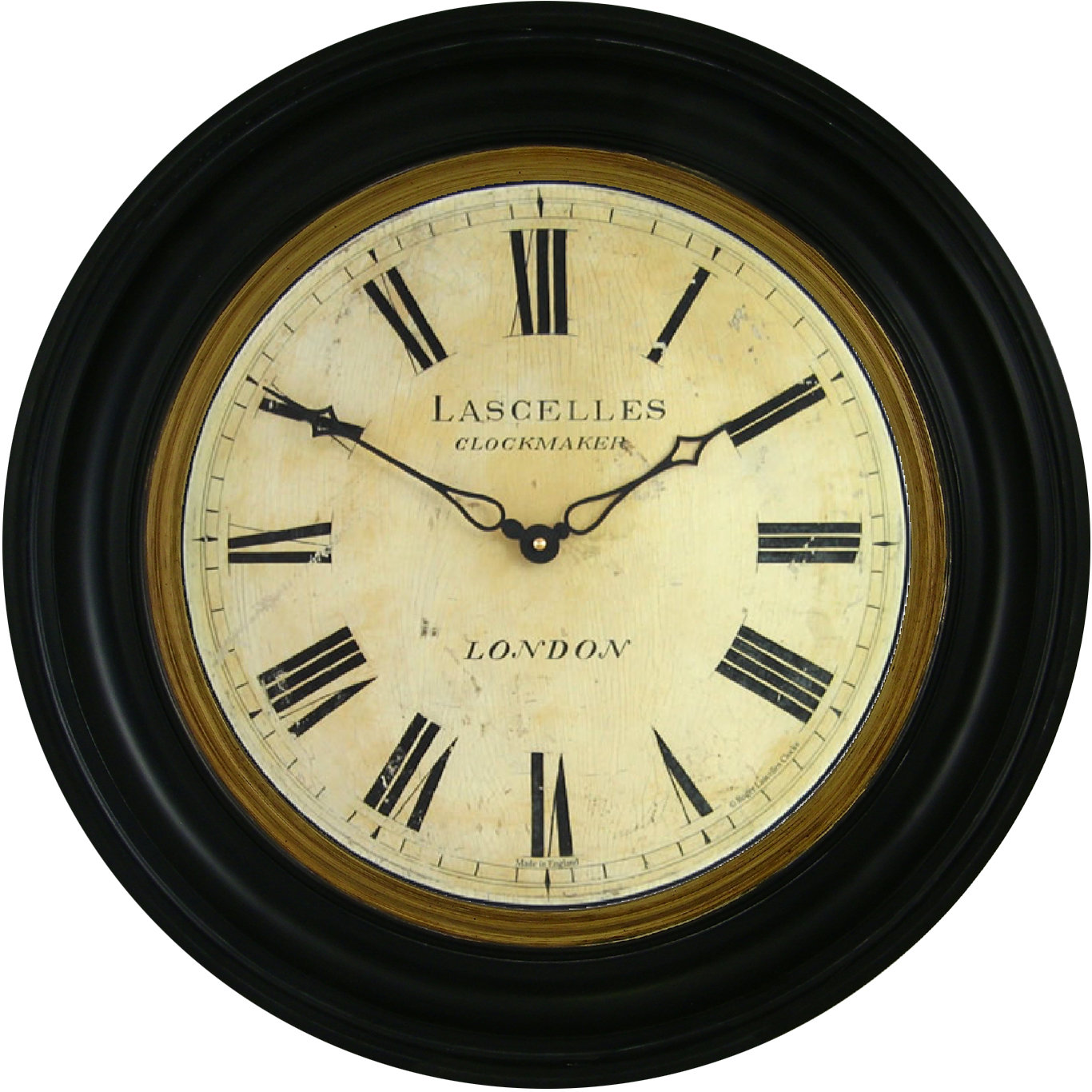 Roger Lascelles Clocks Wood Wall Clock | Wayfair.co.uk