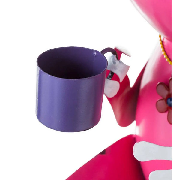 Plow & Hearth Tea Sipping Frog Garden Art & Reviews | Wayfair
