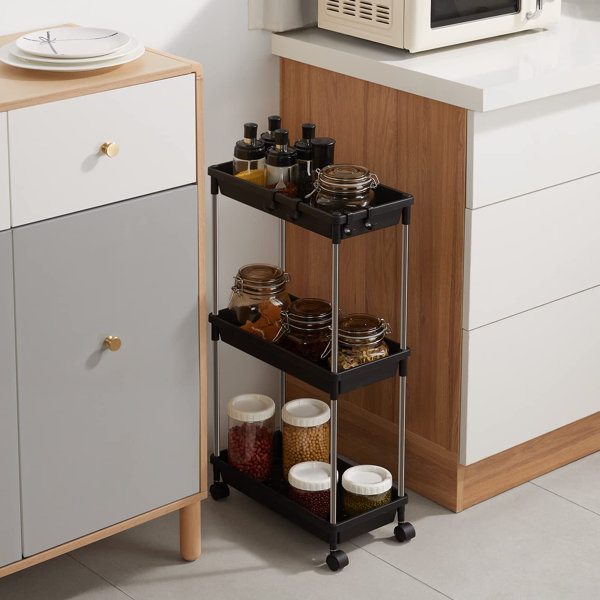 Rebrilliant Slim Storage Trolley For Narrow Space Bathroom Laundry Room ...
