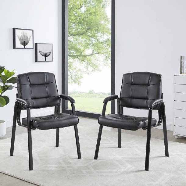 Symple Stuff 23" W Seat Waiting Room Chair with Metal Frame & Reviews ...