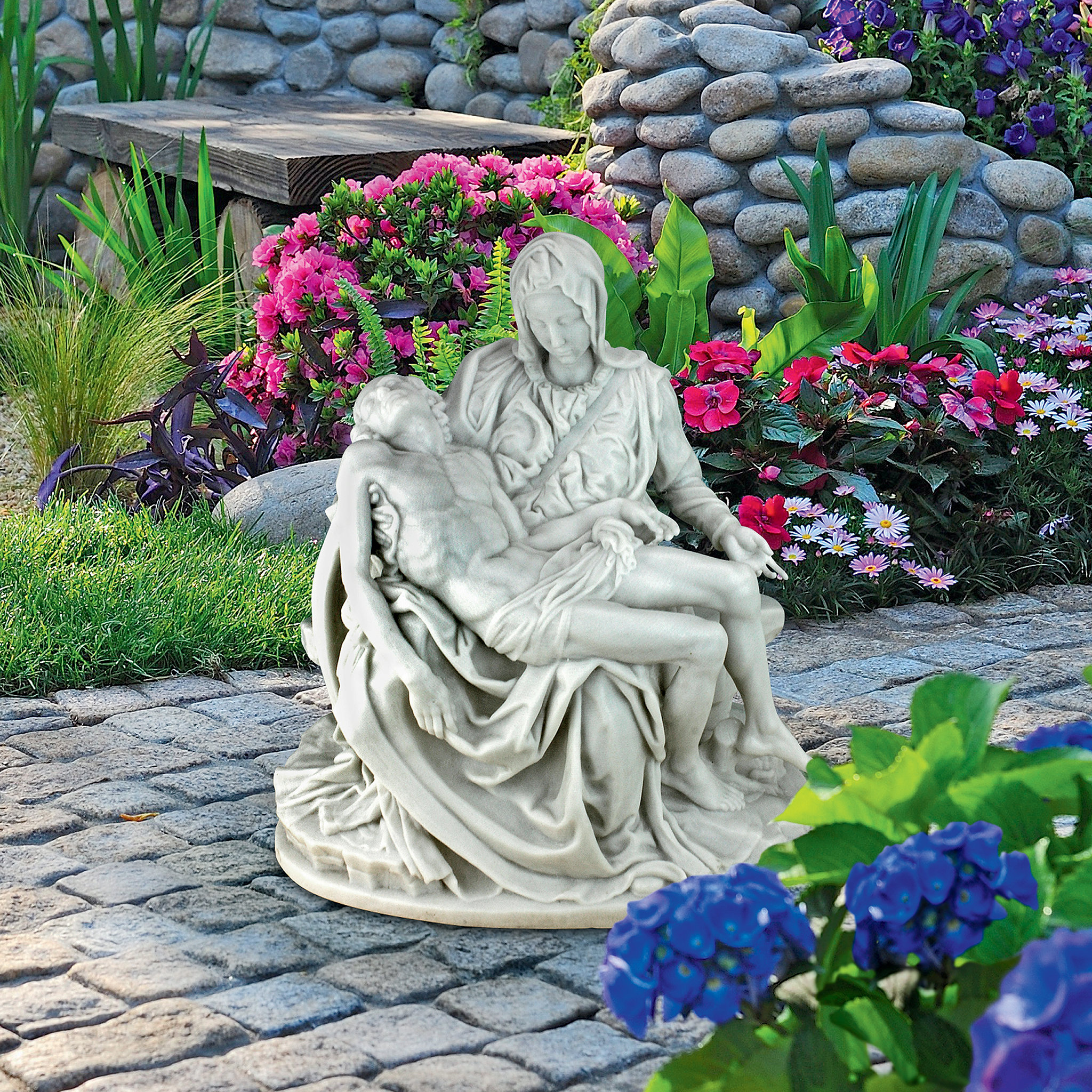 Design Toscano Pieta Bonded Marble Statue | Wayfair