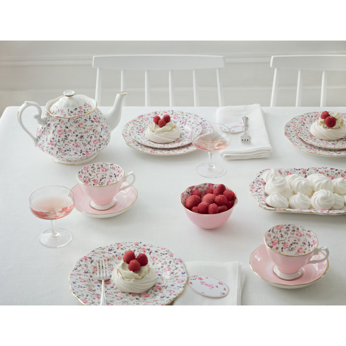 Royal Albert Rose Confetti Bone China Dinnerware Set & Reviews | Wayfair