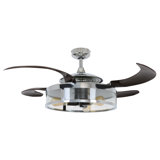 Wayfair | Retractable Blades Ceiling Fans You'll Love in 2022