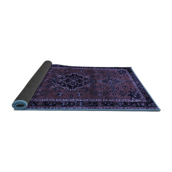 Bungalow Rose Blue/Purple Rug | Wayfair