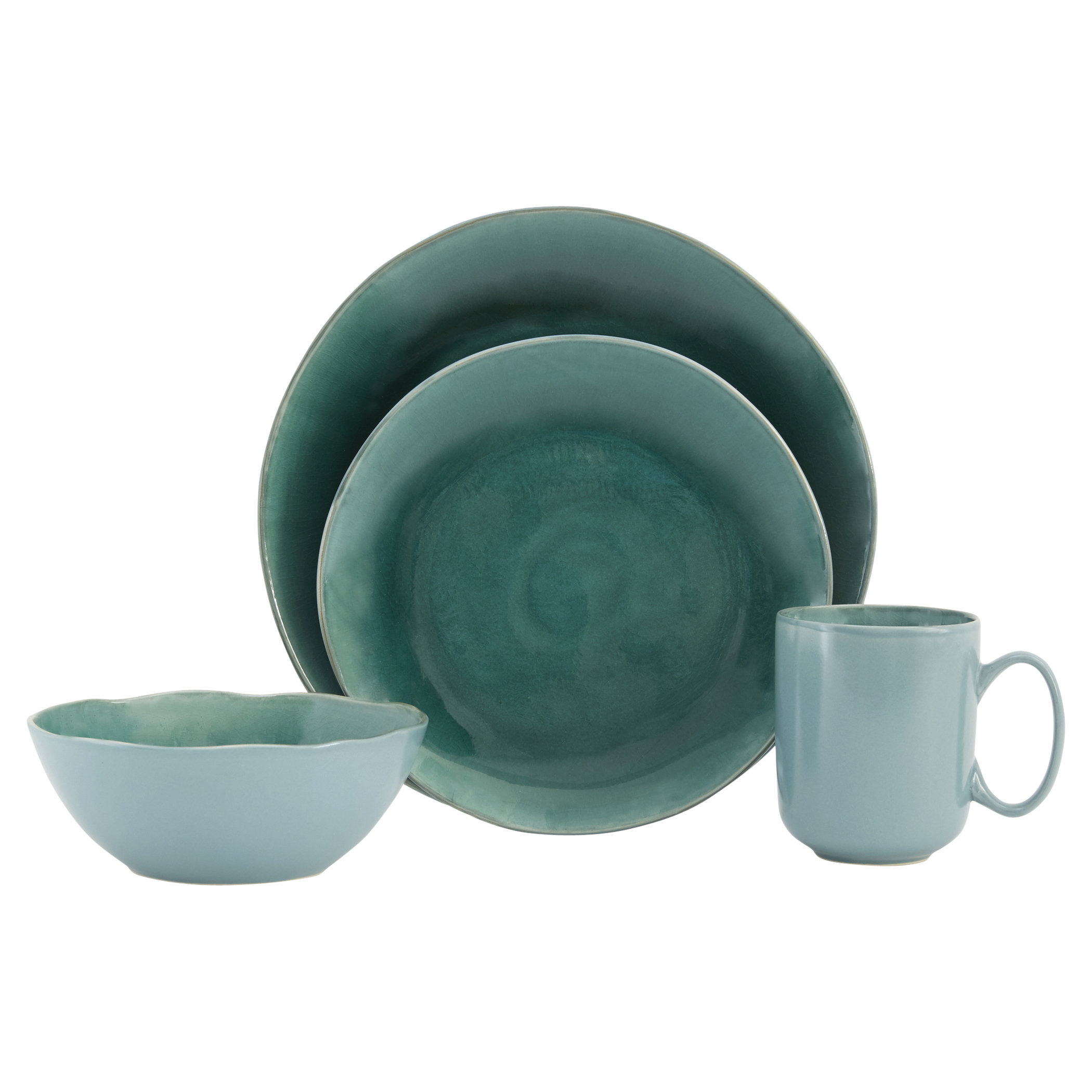 Baum Ceramic Dinnerware - Set of 16 | Wayfair