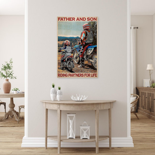 Trinx Motorcycle Father And Son Riding Partners For Life Motorcycle ...