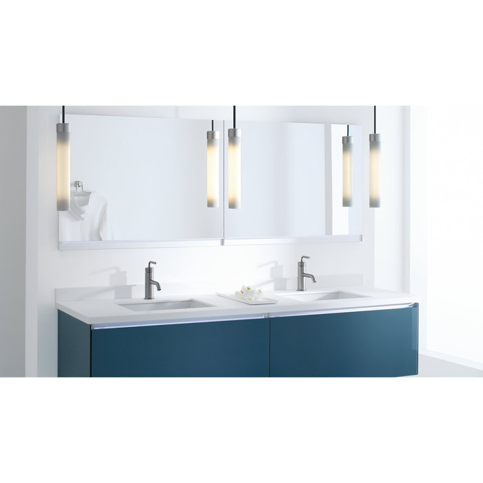 Robern Uplift Series W 27'' H Recessed Frameless Medicine Cabinet with ...