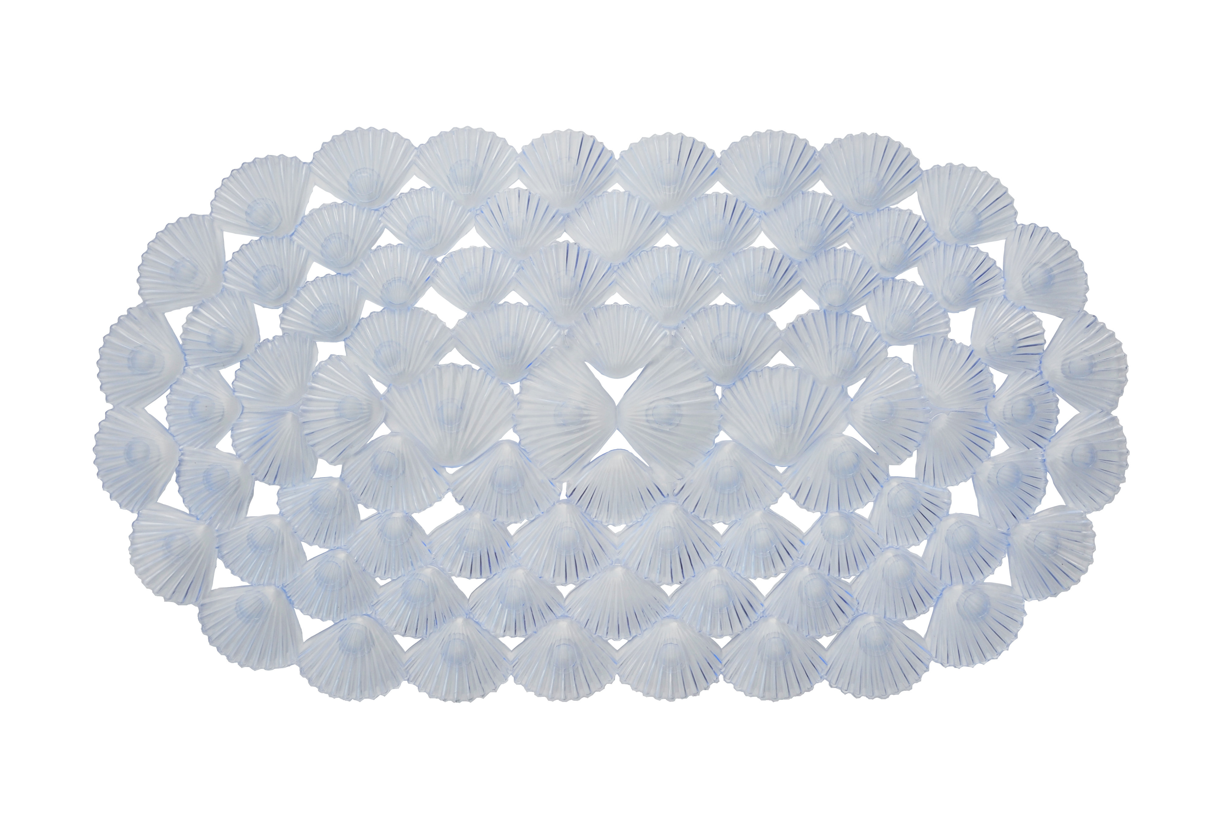 Symple Stuff Tabiauea Oval Plastic/Vinyl Shower mat & Reviews | Wayfair