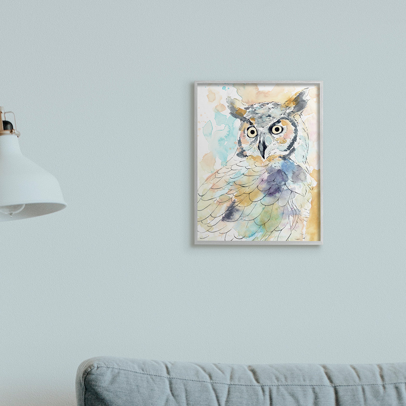 Millwood Pines Majestic Owl by Annie Warren - Painting on Canvas | Wayfair
