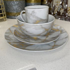 Mercury Row® Amiya Porcelain China Dinnerware Set - Service for 4 ...