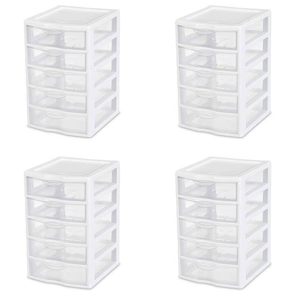 Sterilite 5 Drawer Storage Chest | Wayfair