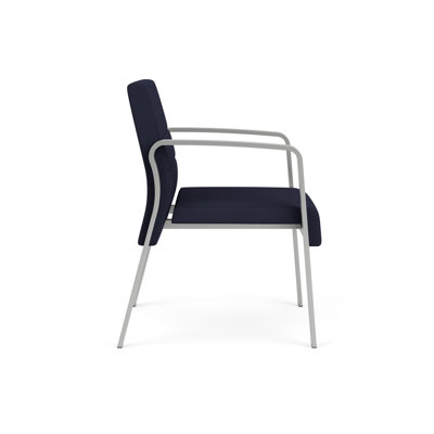 Lesro Waterfall Waiting Reception Guest Chair Metal Frame | Wayfair