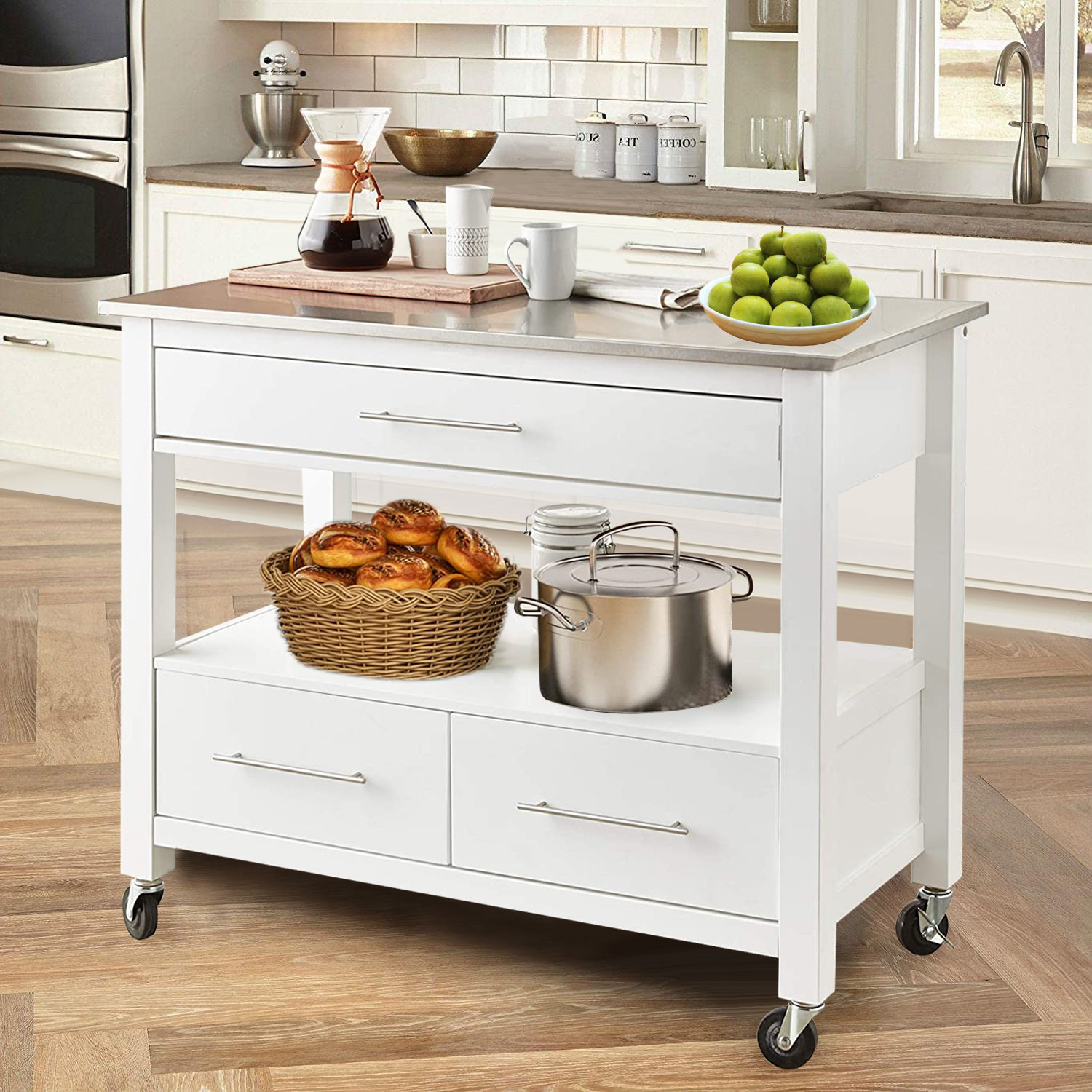 Red Barrel Studio® Kitchen Island | Wayfair