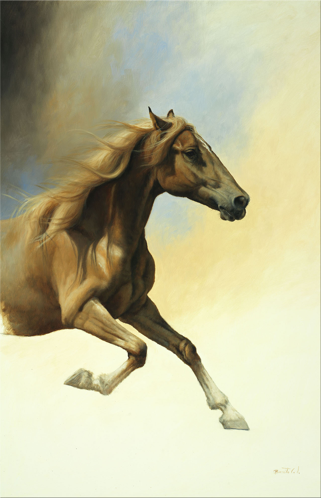 RFA Decor Benito Cerna Horse by Benito Cerna - Wrapped Canvas Painting ...