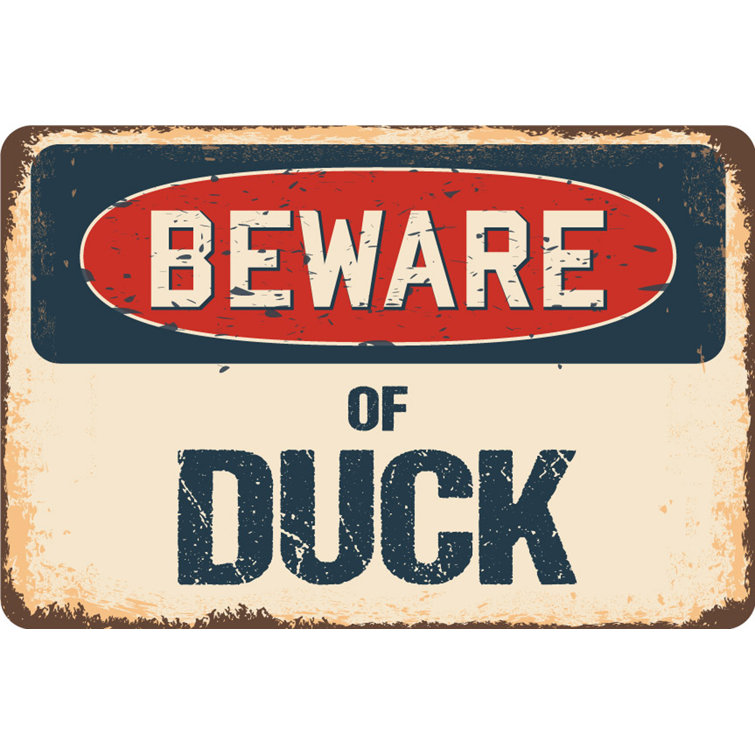 SignMission Beware of Duck Sign | Wayfair