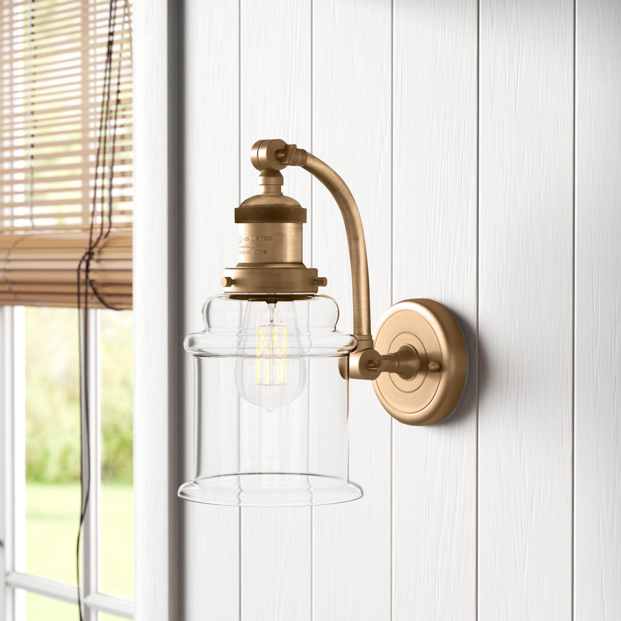 Sand & Stable Emerson Armed Sconce & Reviews | Wayfair