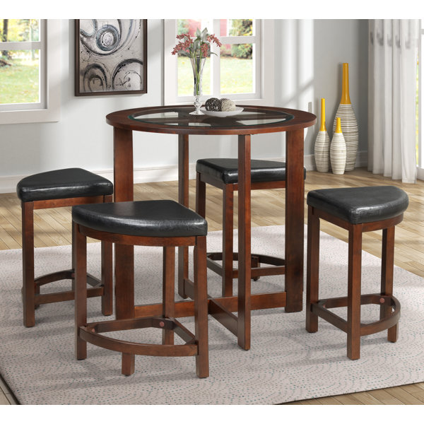 Millwood Pines Landaverde 4 - Person Counter Height Dining Set ...