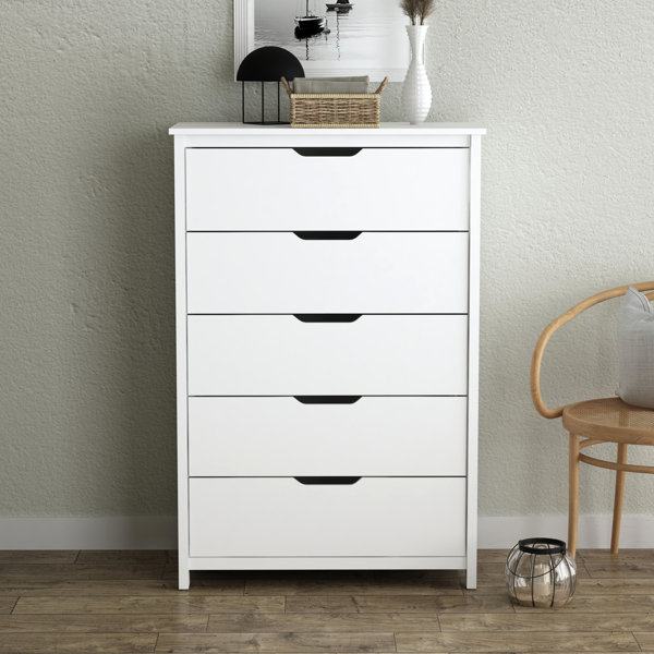 Latitude Run® Brogan 5 Drawer 31.5'' W Dresser & Reviews | Wayfair