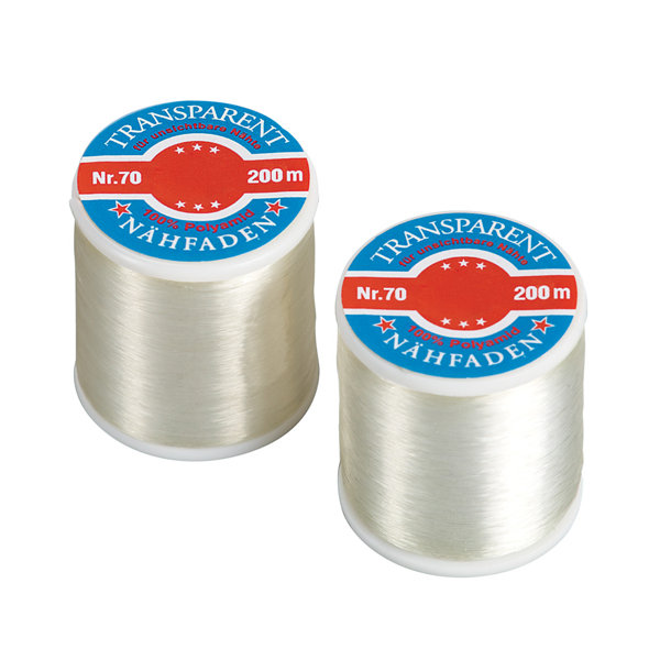 Winston Brands Transparent Sewing Thread Spools- Set Of 2 | Wayfair