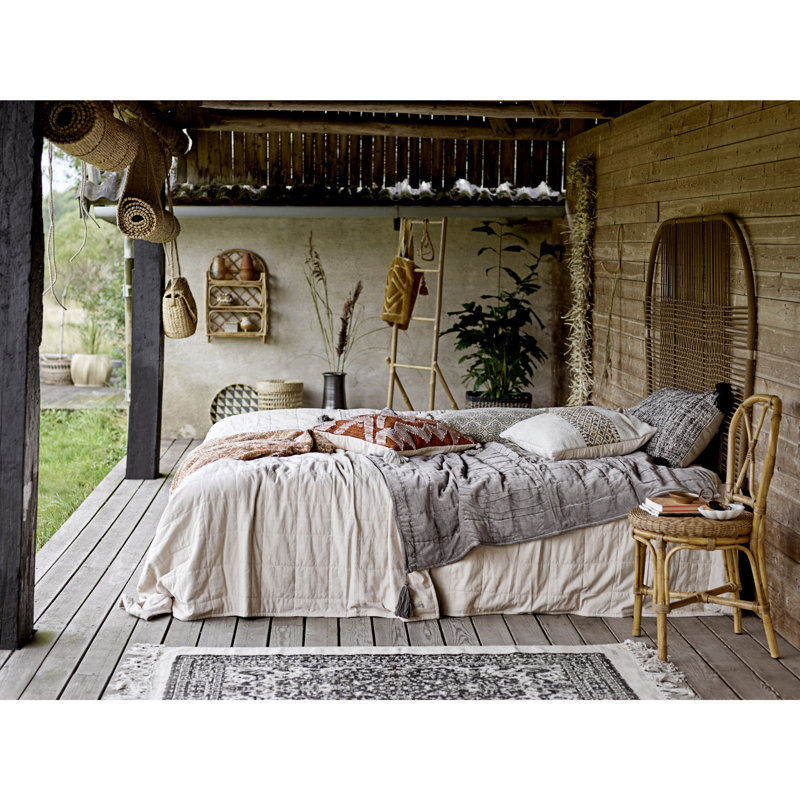 Bayou Breeze Davy 3 Piece Rattan Tiered Shelf | Wayfair