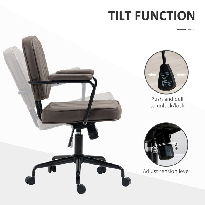Lark Manor Alieda Microfiber Office Chair | Wayfair