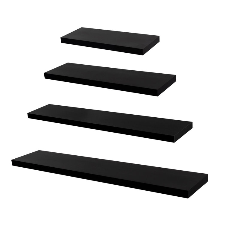 Harbour Housewares 4 Piece Floating Shelf | Wayfair.co.uk
