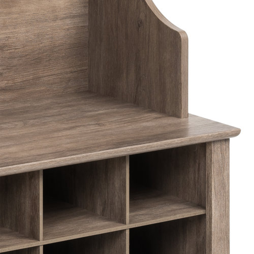 Gracie Oaks Gracie 60'' Wide Hall Tree with Bench & Reviews | Wayfair