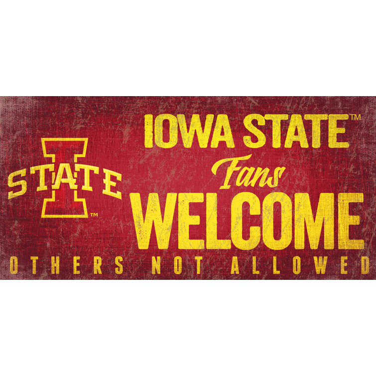 Fan Creations NCAA Fans Welcome Sign Wall Décor & Reviews | Wayfair