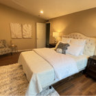 Beachcrest Home Linen Tropical Silhouette IV Framed On Canvas Print ...