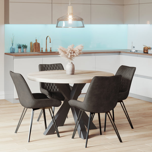 Zipcode Design Coldiron 4 - Person Dining Set & Reviews | Wayfair.co.uk