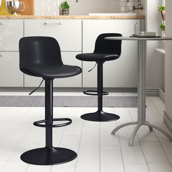 Zipcode Design™ Alabama Swivel Adjustable Height Bar Stool & Reviews ...