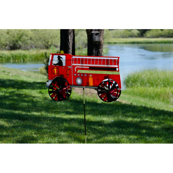 InTheBreeze 24" Fire Truck Spinner & Reviews | Wayfair