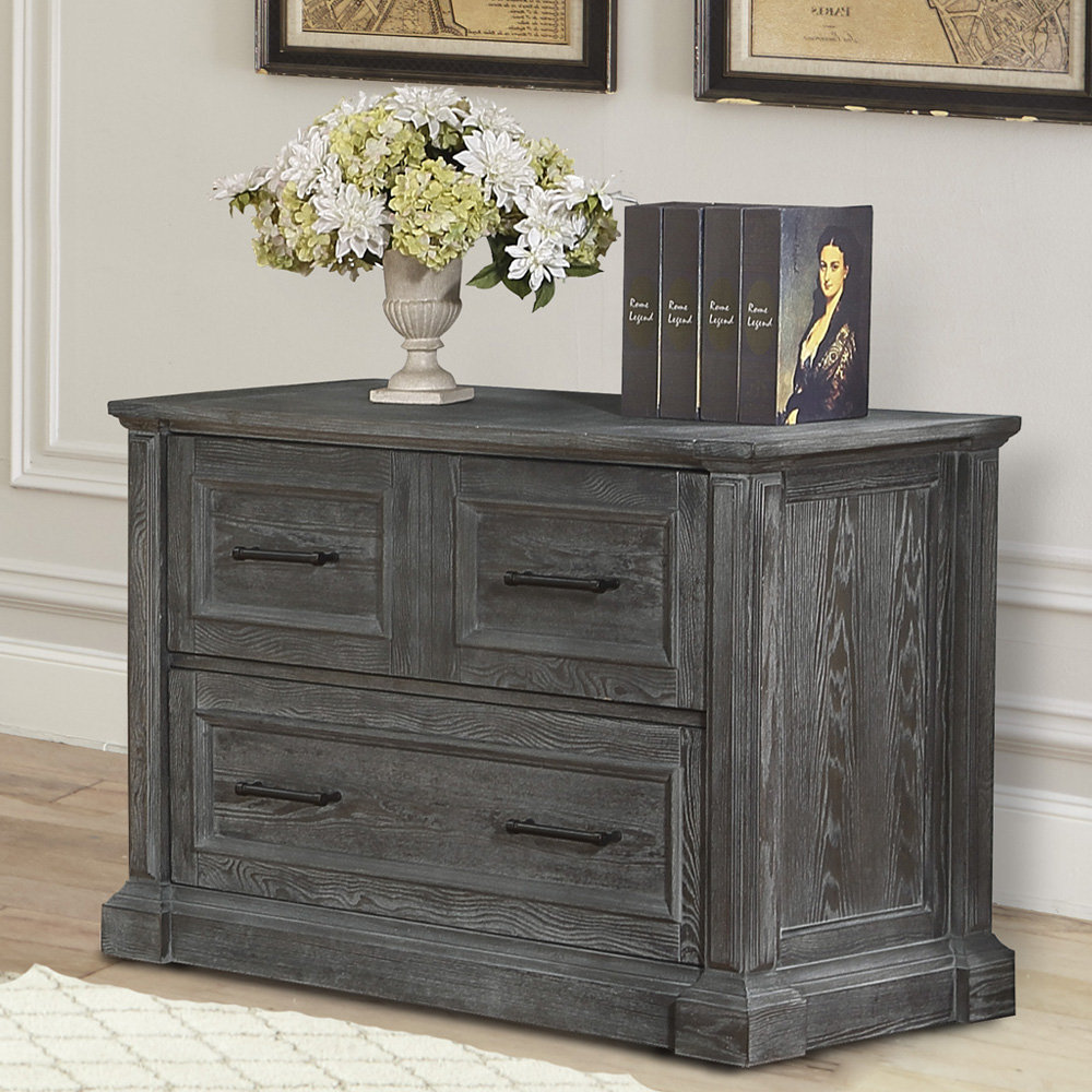 Gracie Oaks Elane 42'' Wide 2 -Drawer Lateral Filing Cabinet | Wayfair