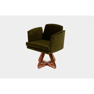ARTLESS Allison X Velvet Arm Chair | Wayfair