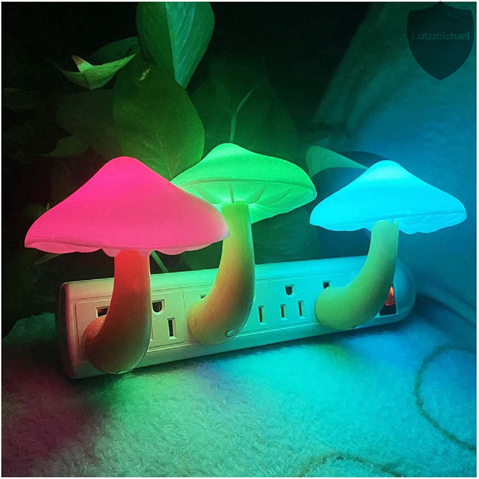 Mushroom Night Light Plug In